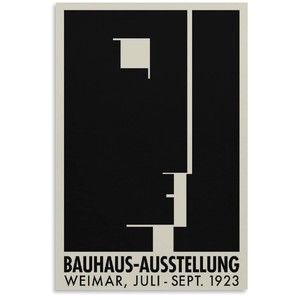 Unbranded | Art | Vintage Posters Bauhaus Architecture Art Exhibition ...